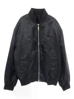 Versace Printed Bomber Jacket - Black