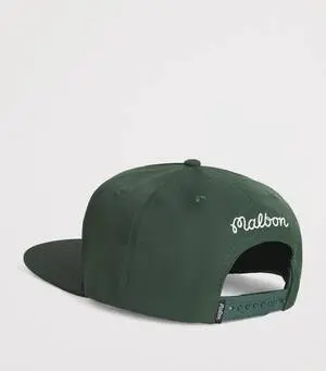 MALBON Embroidered M Snapback Cap - Green