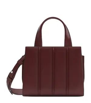 Max Mara Max Mara Micro Quilted Whitney Top-Handle Bag Red
