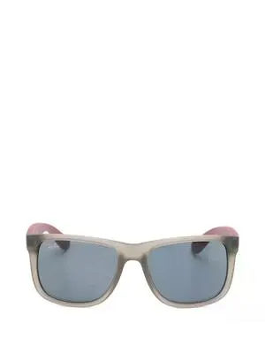 Ray-ban Justin Square-frame Sunglasses - Grey