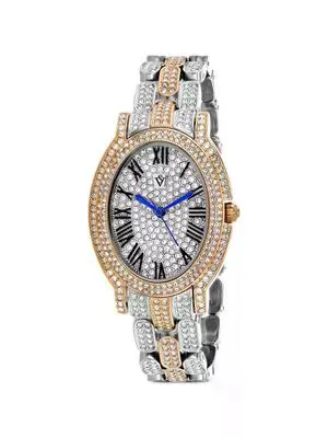 CHRISTIAN VAN SANT Amore Watch With Crystal Embellishments - Silver
