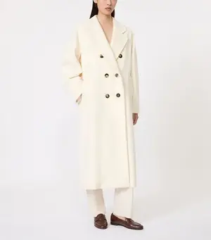 Max Mara Virgin Wool-cashmere Madame Icon Coat