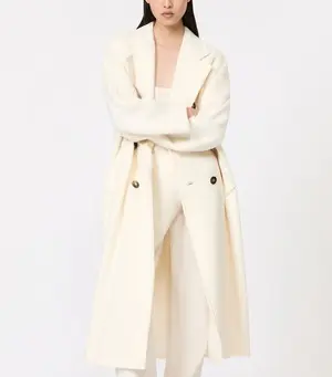 Max Mara Virgin Wool-cashmere Madame Icon Coat