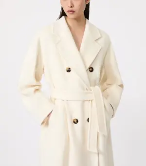 Max Mara Virgin Wool-cashmere Madame Icon Coat