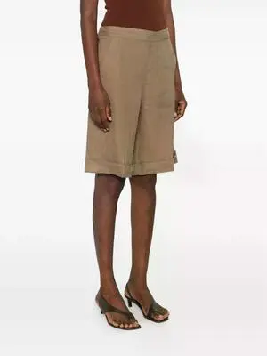 XACUS Turned-up Hem Shorts