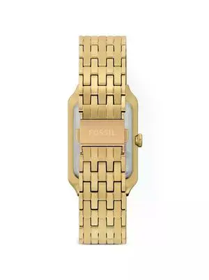 Fossil Raquel Rectangular Watch - Black