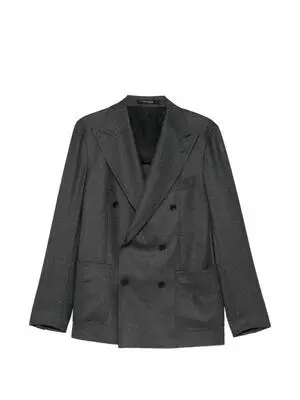Tagliatore Double-breasted Peak-lapel Blazer