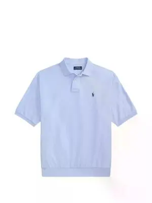 Polo Ralph Lauren Ribbed Polo Shirt - Blue
