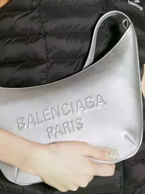 Balenciaga Mary-kate Leather Shoulder Bag