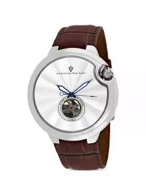 CHRISTIAN VAN SANT Cyclone Automatic 46mm Watch - Silver