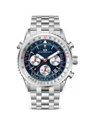 OCEANAUT Flight 46mm Chronograph Watch - Blue