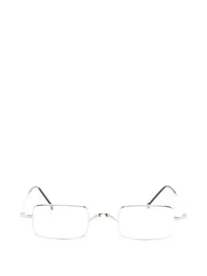 STEPPER EYEWEAR Rectangle Frame Eyeglasses - Silver