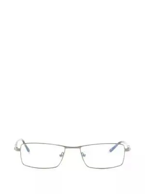 S.t. Dupont Rectangle Frame Eyeglasses - Silver