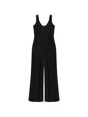 ELLERY Wide-leg Sleeveless Jumpsuit - Black
