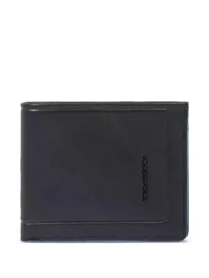 PIQUADRO Leather Wallet - Black