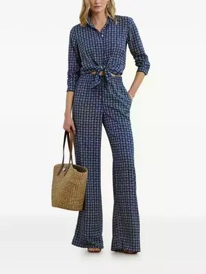 Ralph Lauren Geometric Pattern Trousers