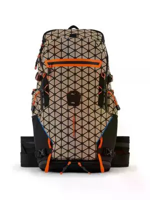 PIQUADRO Hexagon Print Backpack