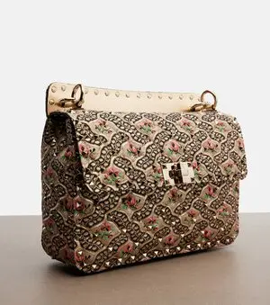 Valentino Garavani Rockstud Spike Medium Top-handle Bag