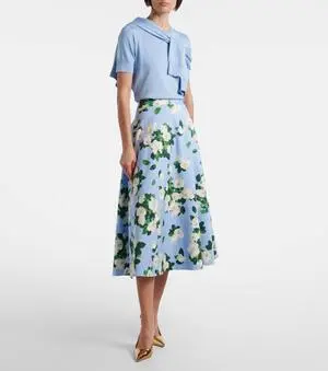 Carolina Herrera Silk And Cotton Sweater