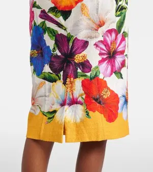 Dolce & Gabbana Floral Bustier Dress