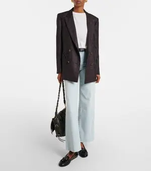 FRAME Le Slim Palazzo Wide-leg Jeans