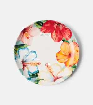 Dolce & Gabbana Floral Ceramic Dinner Plate - Multicoloured