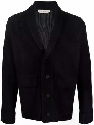 Zegna Ribbed Cardigans For Men
