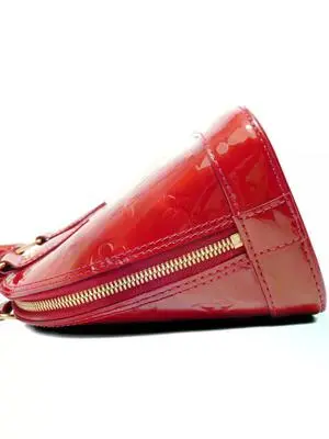 LOUIS VUITTON 2004 Monogram Vernis Alma Bb Shoulder Bag
