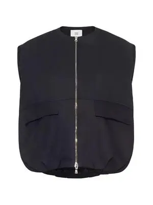 Adam Lippes Ryoshi Zip-up Vest - Blue