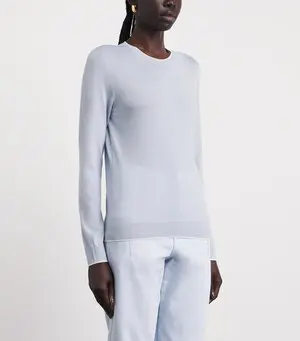 Eleventy Wool Crew Neck Sweater