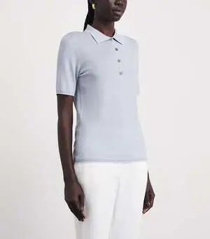 Eleventy Fine Wool Polo Sweater