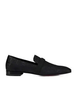 Christian Louboutin Textured Loafers For Men