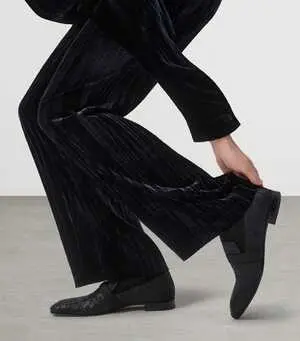 CHRISTIAN LOUBOUTIN Dandydeco Jacquard Loafers