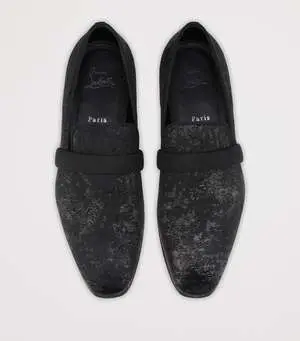 CHRISTIAN LOUBOUTIN Dandydeco Jacquard Loafers