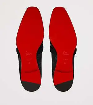 CHRISTIAN LOUBOUTIN Dandydeco Jacquard Loafers