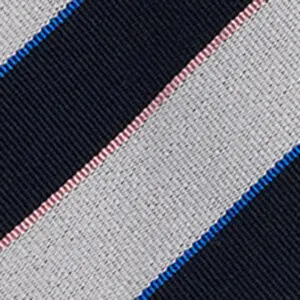 Dunhill Wool And Mulberry Silk Stripe Neck Tie