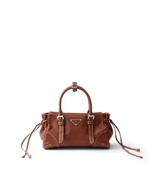 Prada Prada Karin Small Leather Bag Palisander