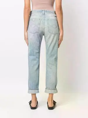 WASHINGTON DEE-CEE Cropped Slim-cut Jeans