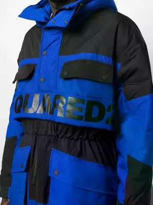 Dsquared2 Logo Print Parka