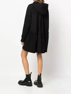 Viktor & Rolf Logo Embroidered Sweatshirt Dress