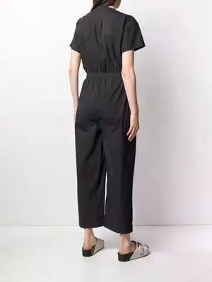 Woolrich Cotton Cropped Leg Jumpsuit