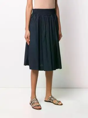 Woolrich Gathered Hem Skirt