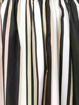 Woolrich Striped A-line Skirt