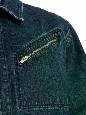 Kenzo Signature Utility Logo-embroidered Denim Jacket
