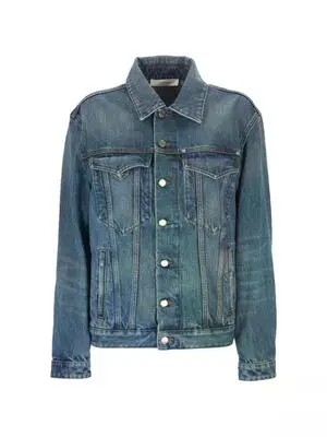 UMIT BENAN Faded Effect Denim Jacket - Blue