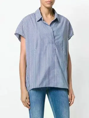 Woolrich Striped Short Sleeve Shirt