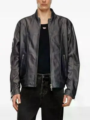 DIESEL® L-krix Leather Biker Jacket