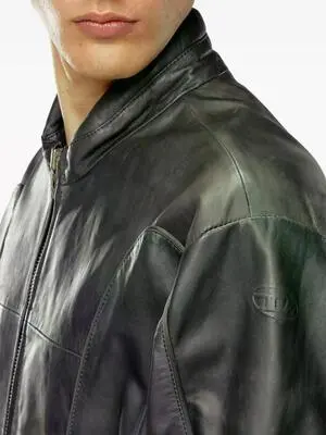 DIESEL® L-krix Leather Biker Jacket