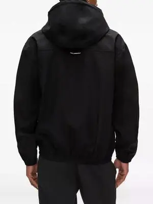 Karl Lagerfeld Logo-patch Hooded Jacket