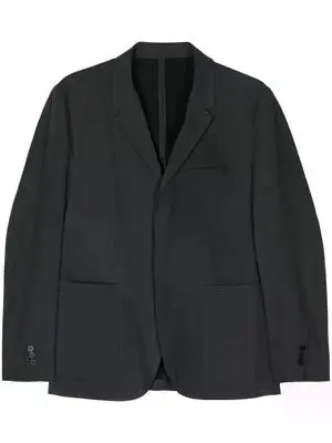Neil Barrett Single-breasted Cotton Blazer - Grey